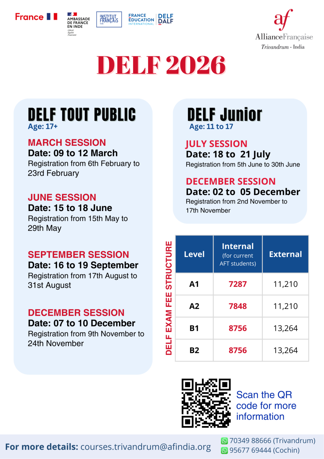 DELF and DALF Exams - Alliance Française Trivandrum