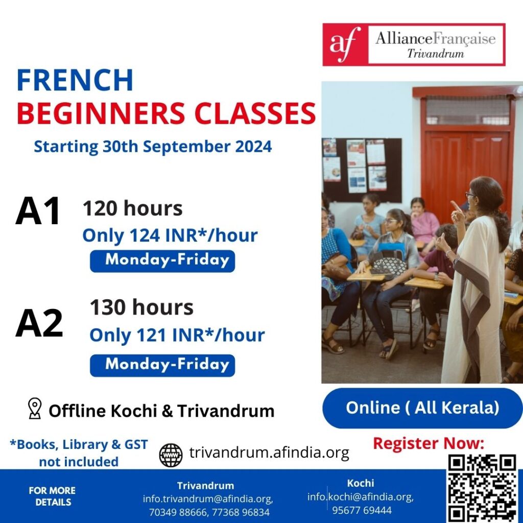 Curriculum & Fees – Alliance Française de Trivandrum